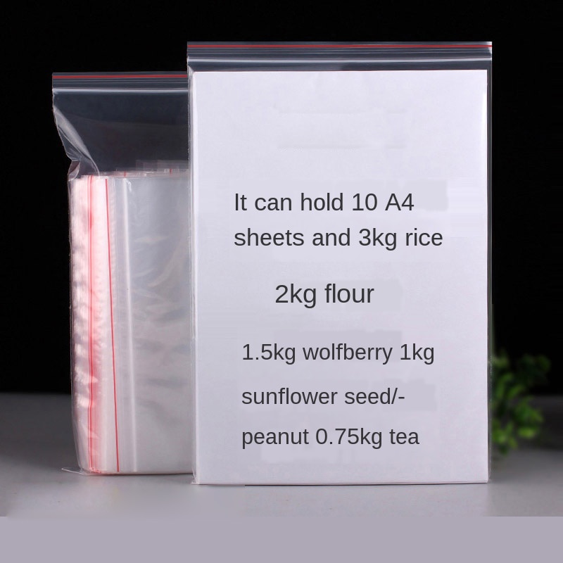 Ziplock Zak Plastic Verpakking Zak Transparante Ze... – Grandado