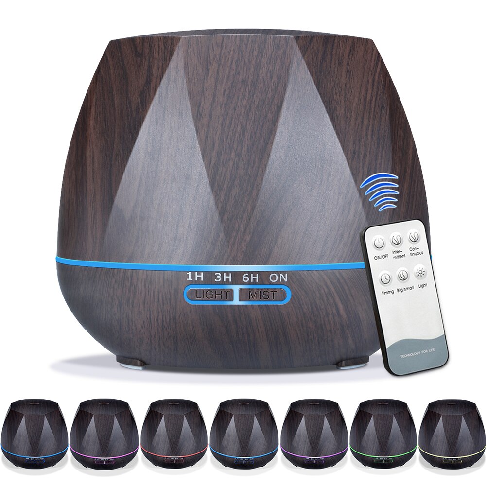 550Ml Luchtbevochtiger Aroma Diffuser Ultrasone Es... – Grandado