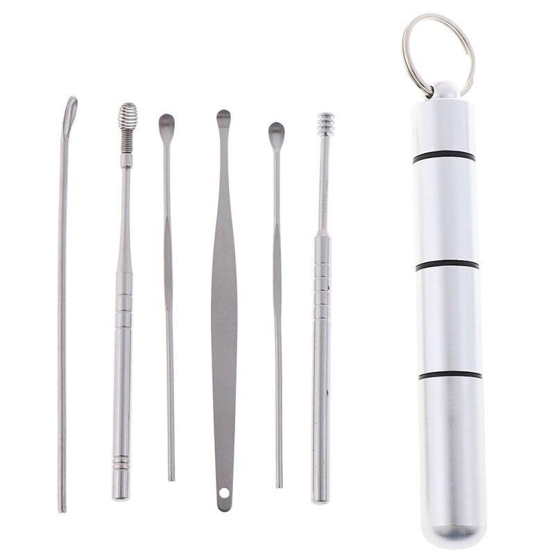 6Pcs Portable Ear Cleaner Set Ear Wax Remover Ear ... – Grandado
