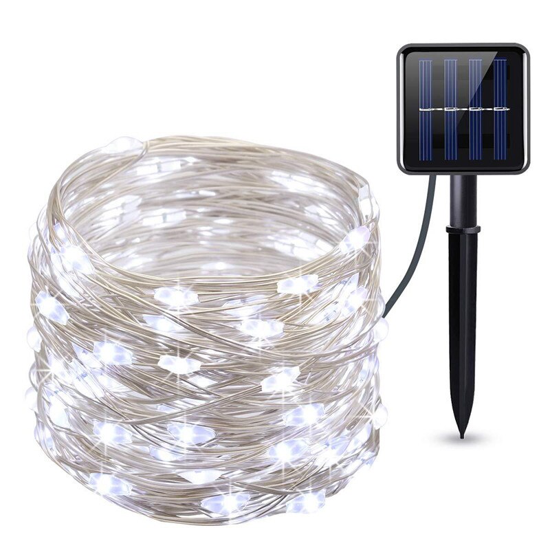 100/200 LED Solar Lamp Waterproof Copper Wire Stri... – Grandado