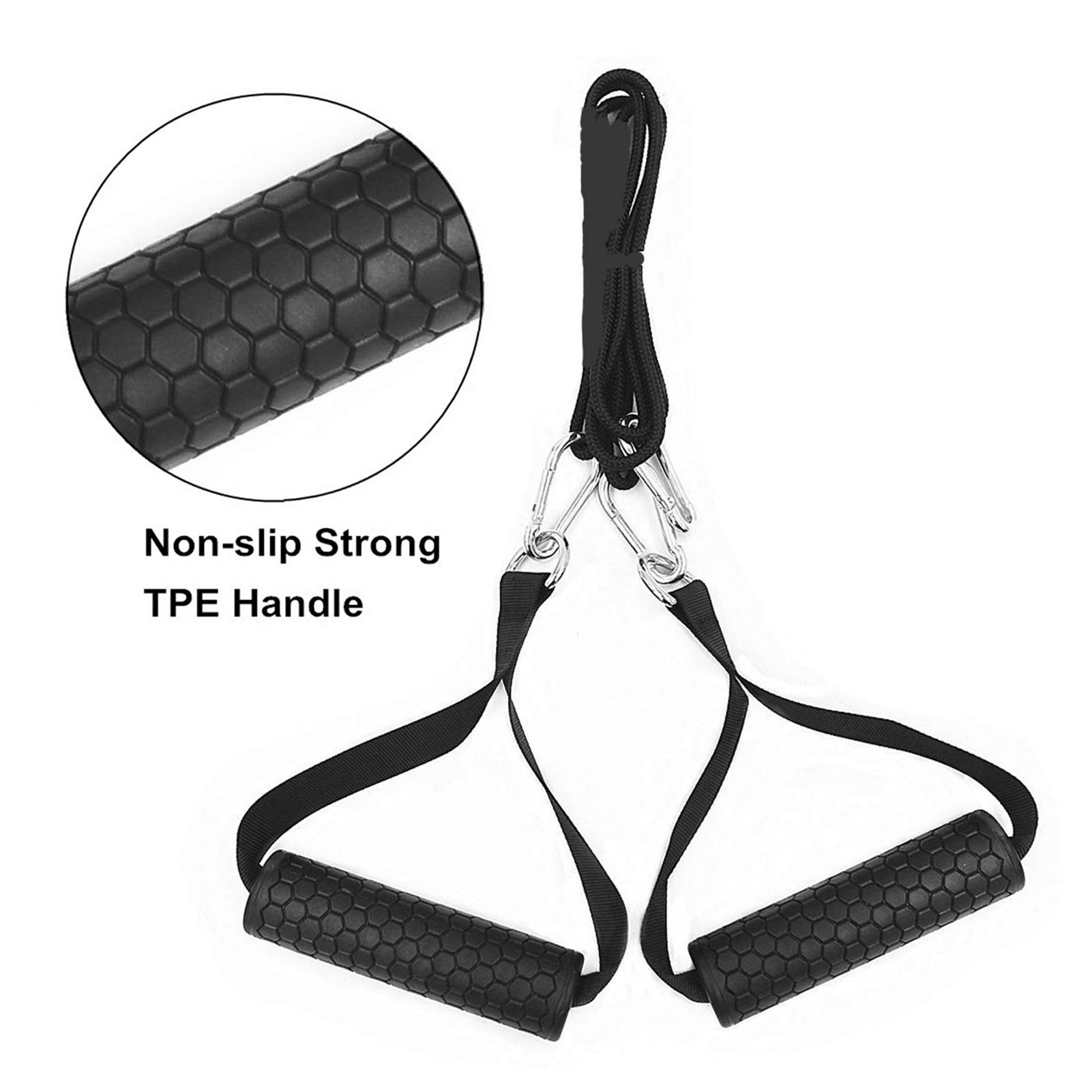 Exercise Handles Grips Heavy-duty Cable Pulley Han... – Grandado