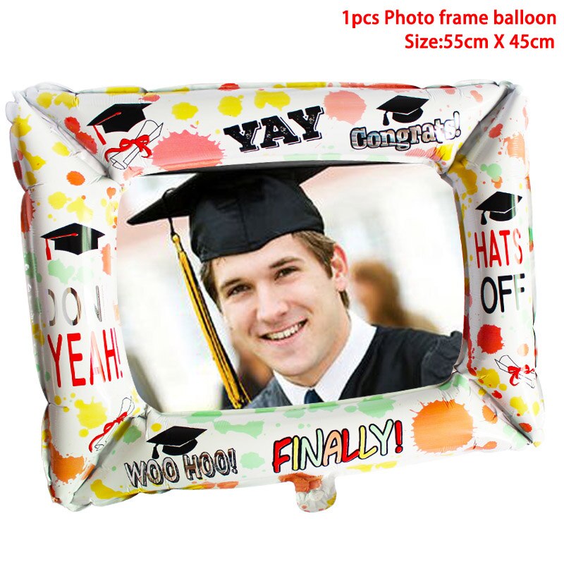 Foil Photo Frame Balloon Graduation Party Decorati... – Vicedeal