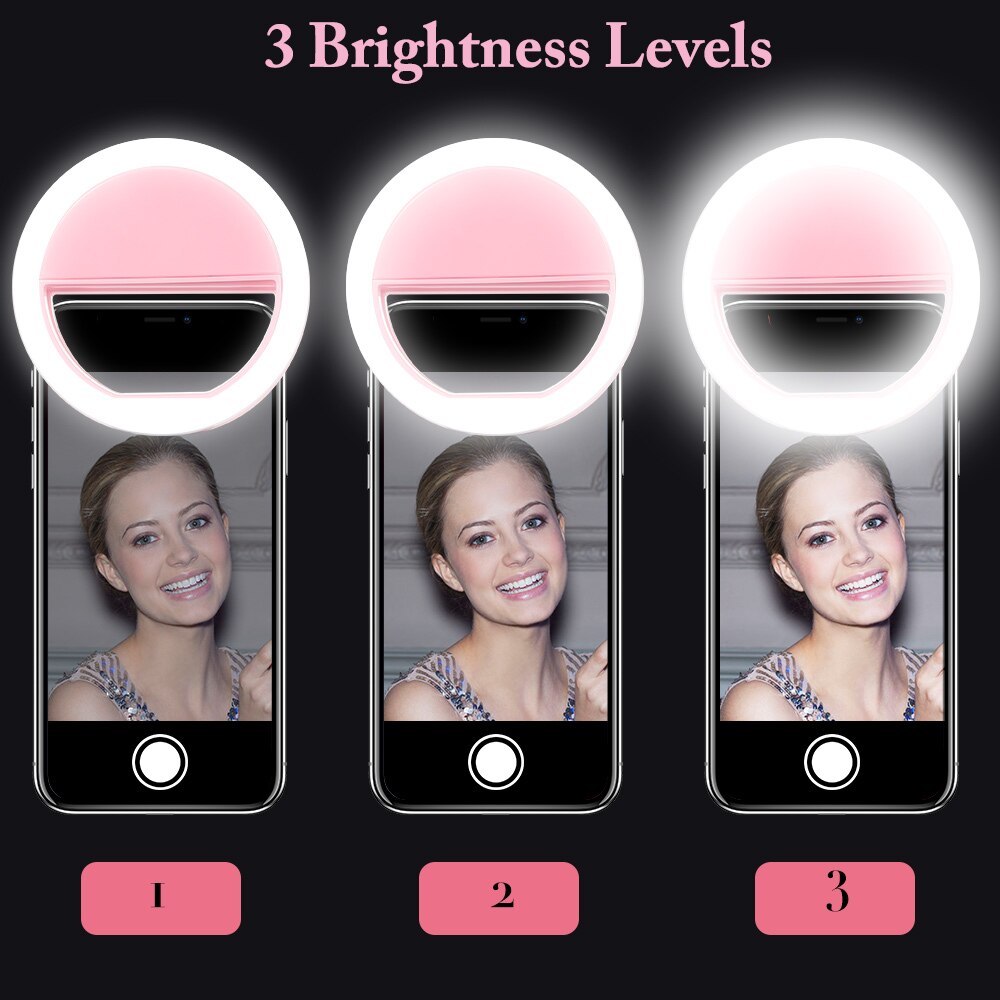 KISSCASE Selfie Flash Licht LED Füllen-in Lampe Tr... – Vicedeal
