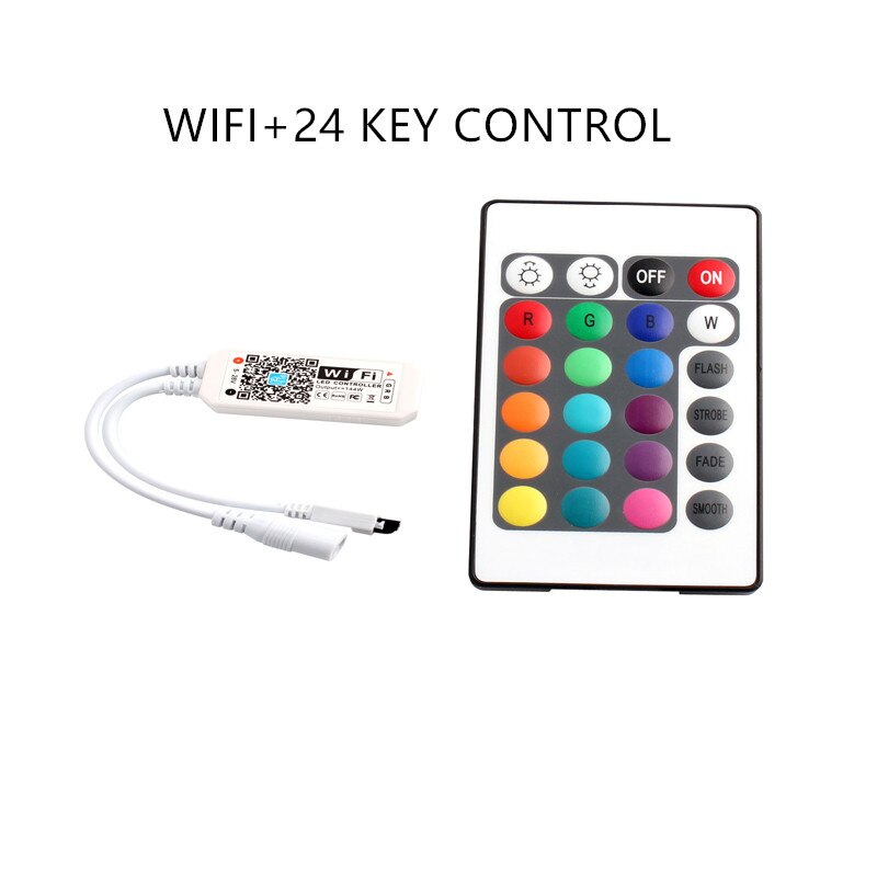Rgbw Rgb 12V Led Controller Wifi Ir 24KEY 21KEY Mi... – Grandado Rgbw Rgb 12V Led Controller Wifi Ir 24KEY 21KEY Mi... – Grandado