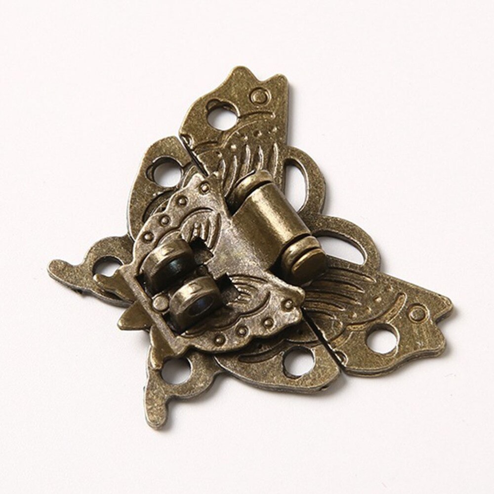 2PCS Antique Alloy Wood Box Padlock Clasp Drawer S... – Vicedeal