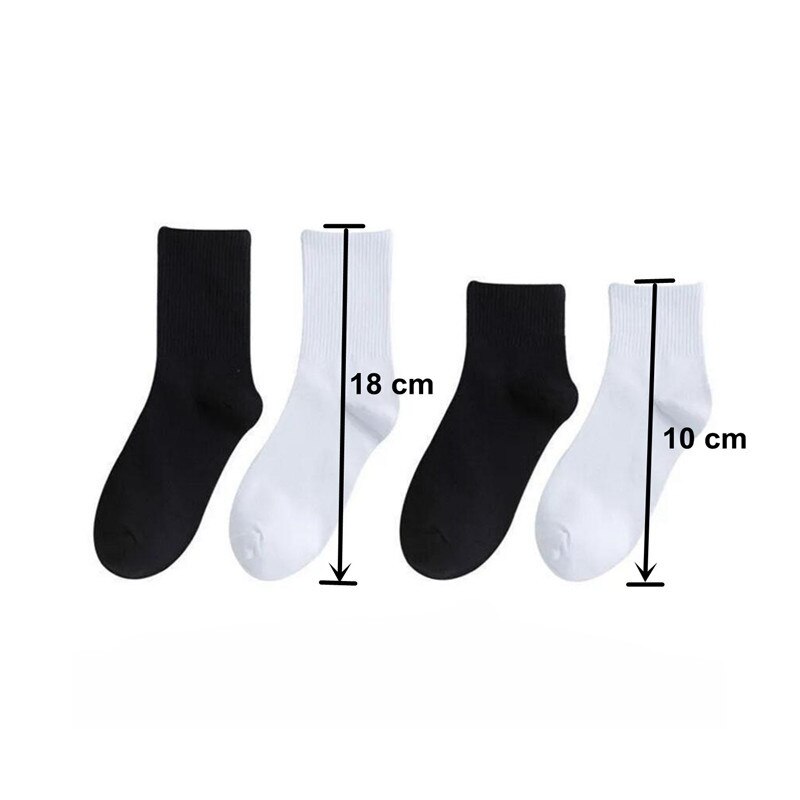 6 Pcs=3 Pairs Cotton Socks Men Pack Breathable Swe... – Grandado