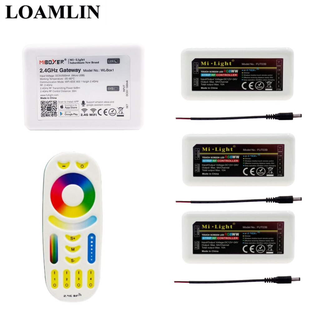 Led Controller Mi Light Rgbww Remote 2.4G Wifi Ibo... – Vicedeal