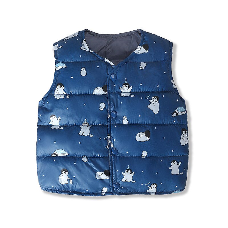 Winter Autumn Warm Vest For Children Kids Cartoon ... – Grandado