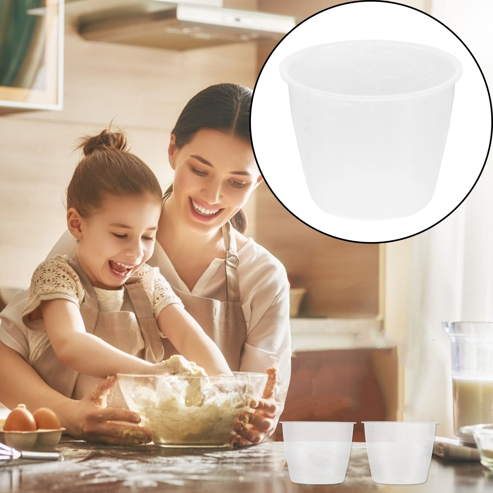 10 Pcs Food Grade Plastic Rice Measuring Cup Rice ... – Grandado