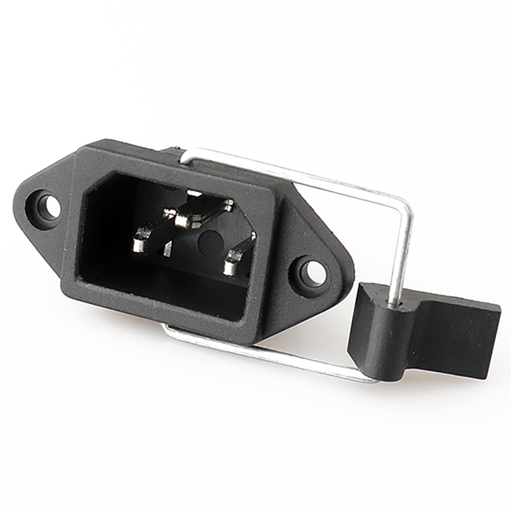 LZ-14-1-06 IEC 60320 C14 inlet Panel Mount Snap-in... – Grandado