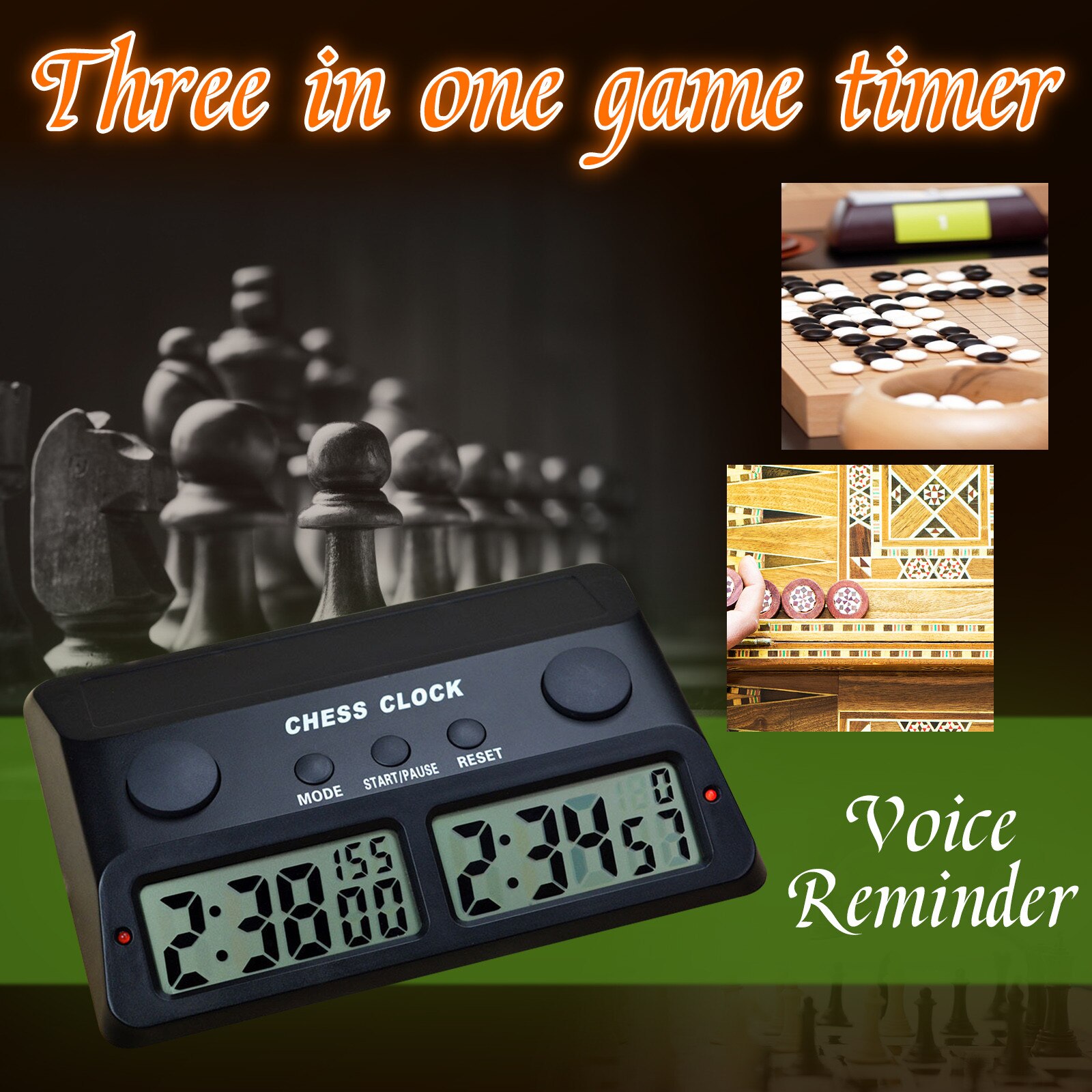 Chess Clocks Portable Digital chess board competit... – Grandado