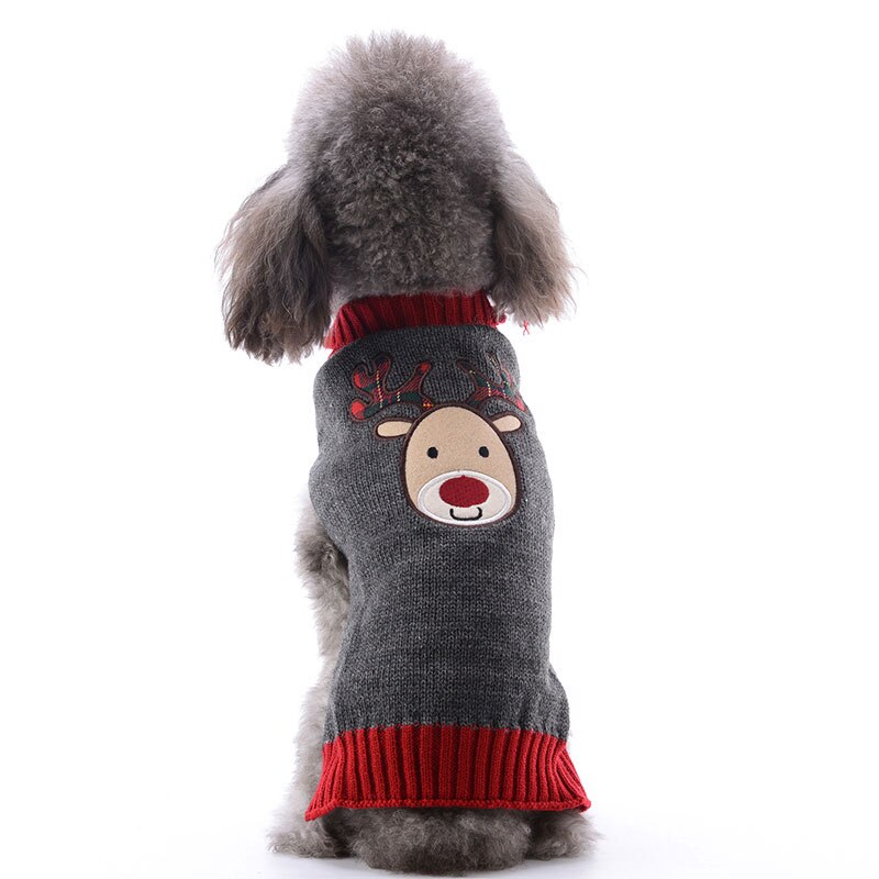 Abrrlo Kerst Rendier Hond Trui Voor Herfst Winter ... – Vicedeal