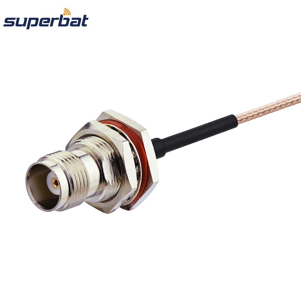 Superbat MCX Male Right Angle to TNC Female Bulkhe... – Vicedeal