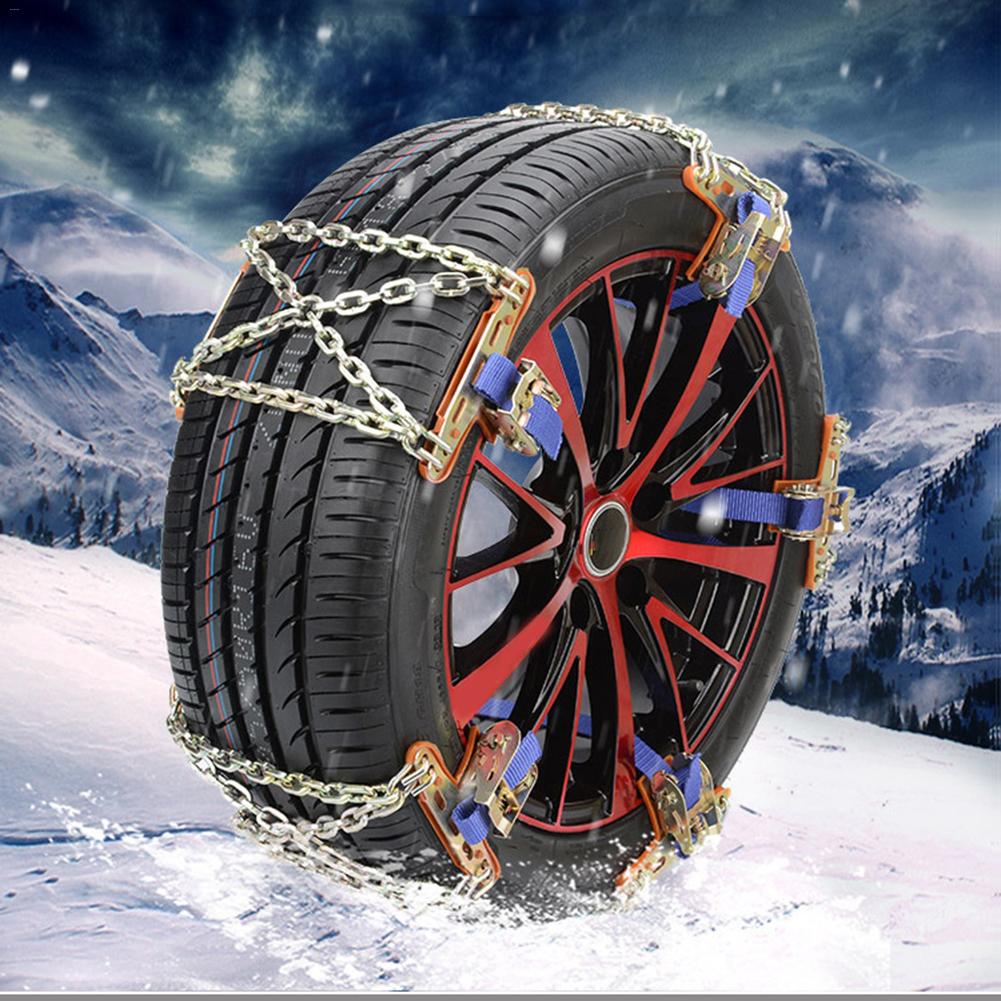 8pcs Car Tire Winter Snow Chain SUV Universal Road... – Grandado
