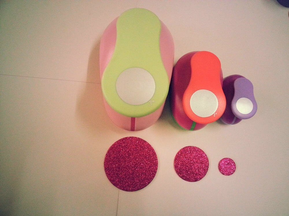 3pcs (3 inch+2 inch+ 1 inch )circle eva foam punch... – Grandado