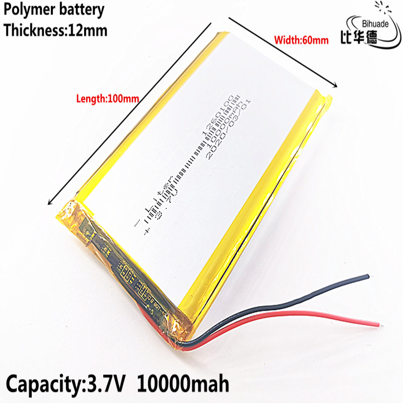 2\3\4\6 stk / masse god qulity 3.7v,10000 mah ,126... – Grandado