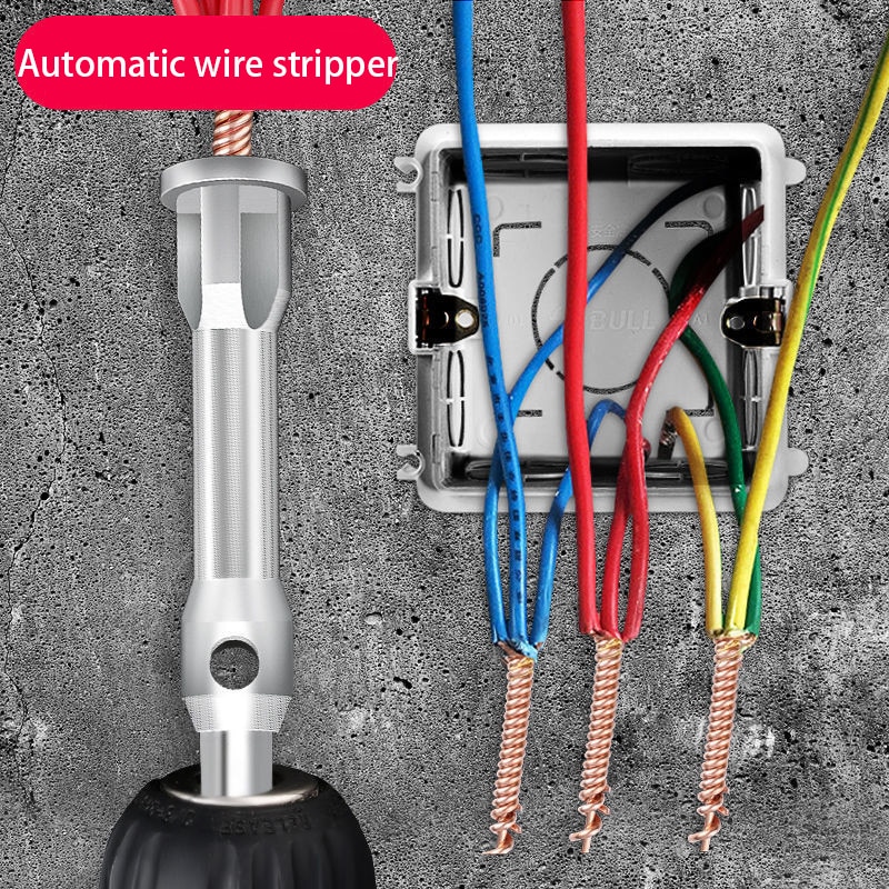 Wire Twisting Tool Wire Stripper and Twister Quick... – Grandado