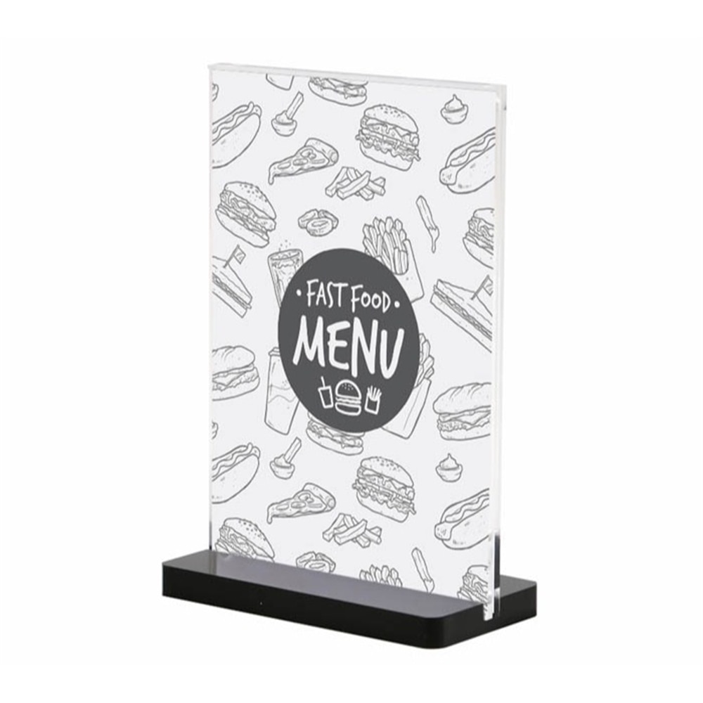 Magnetic Acrylic Frame Stand A6 Menu Name Card Sta... – Vicedeal