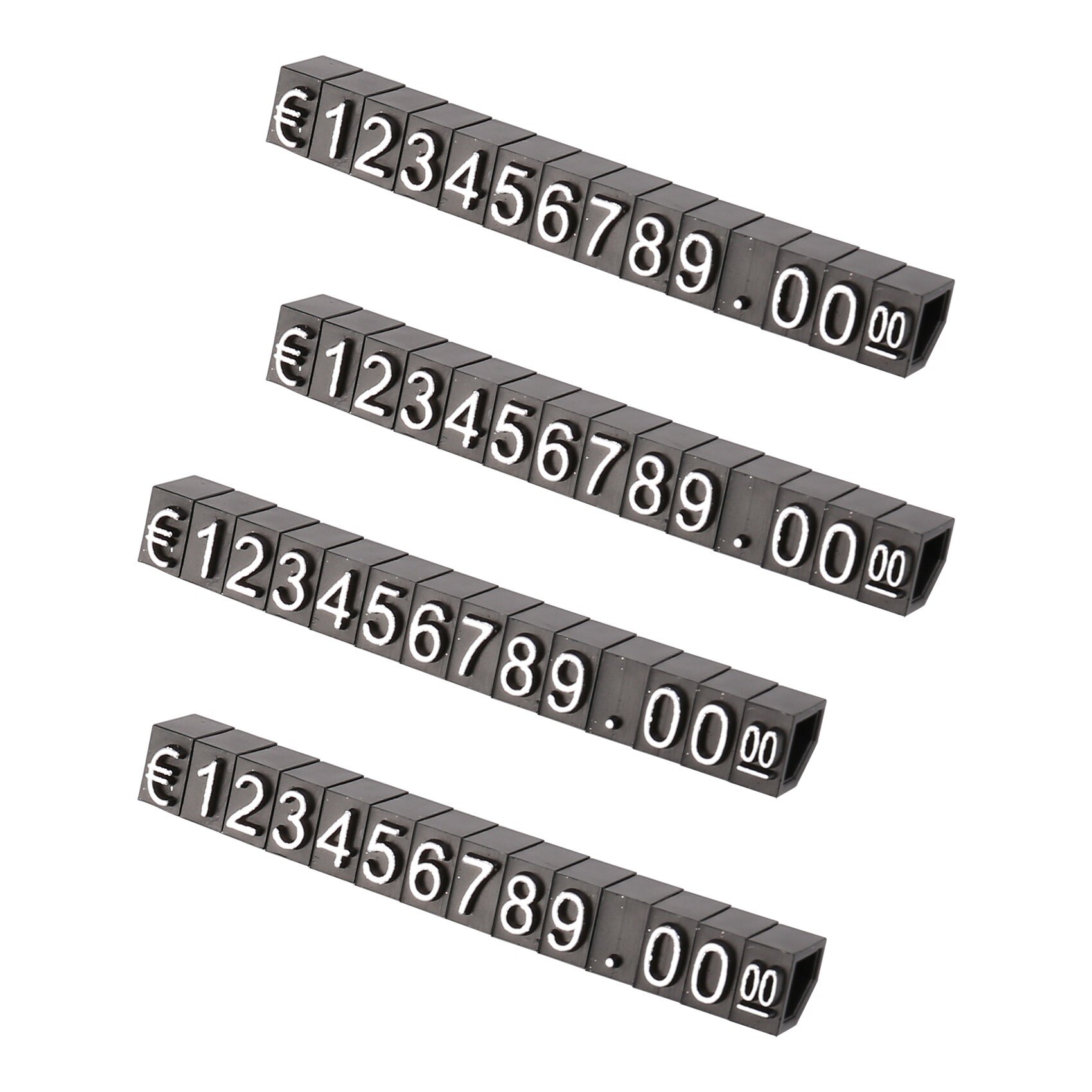 30Sets Plastic Cubes Price Display Tags Adjustable... – Vicedeal