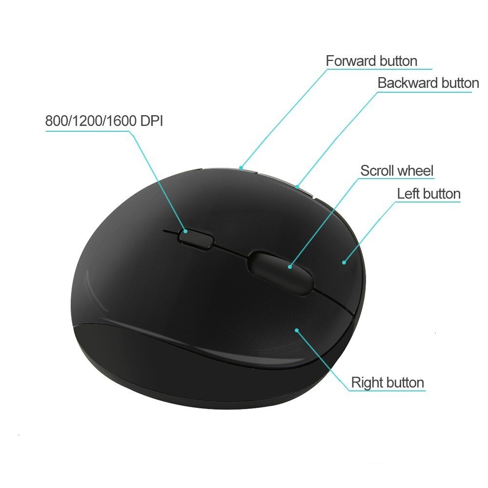 Verticale Ergonomische Muis Ergonomische Gamer Mui... – Grandado