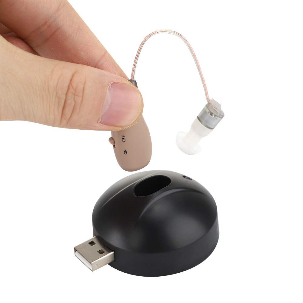 Rechargeable Sound Amplifier Portable Hearing Aid ... – Grandado