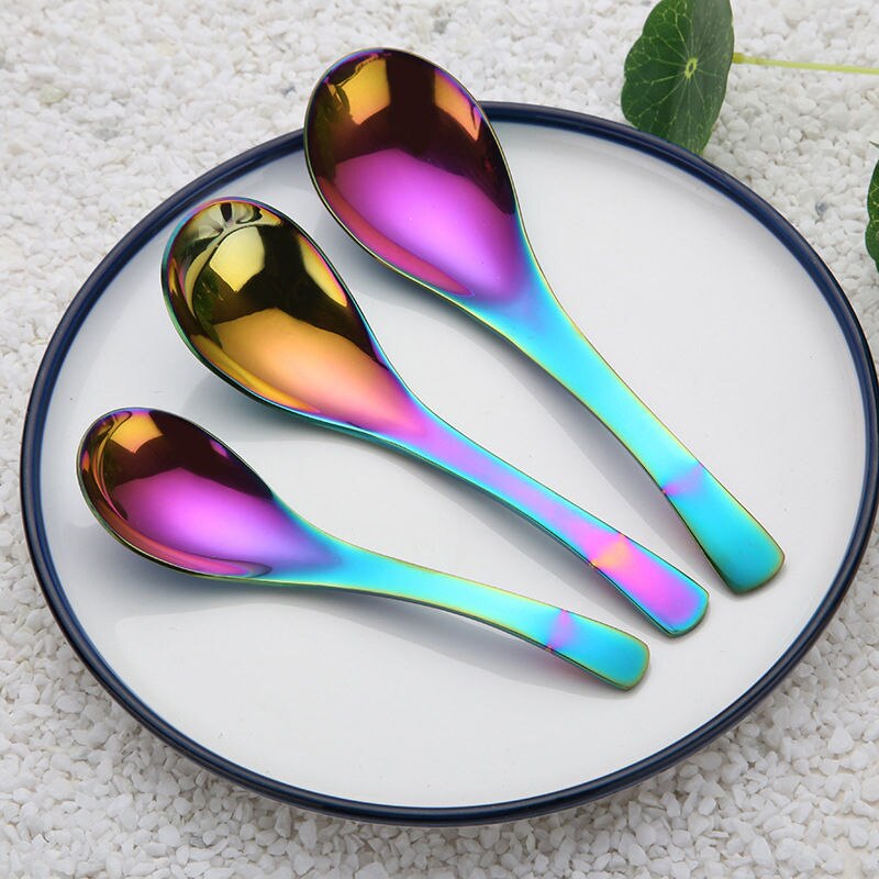 Stainless steel Chinese Spoons Round Bottom Count ... – Vicedeal