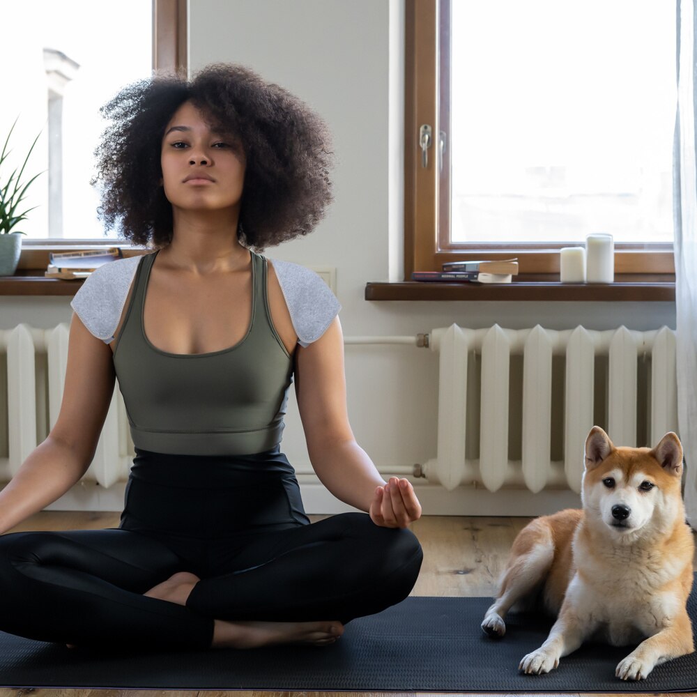 1pc Warm Shoulder Brace Bamboo Charcoal Shoulder S... – Grandado