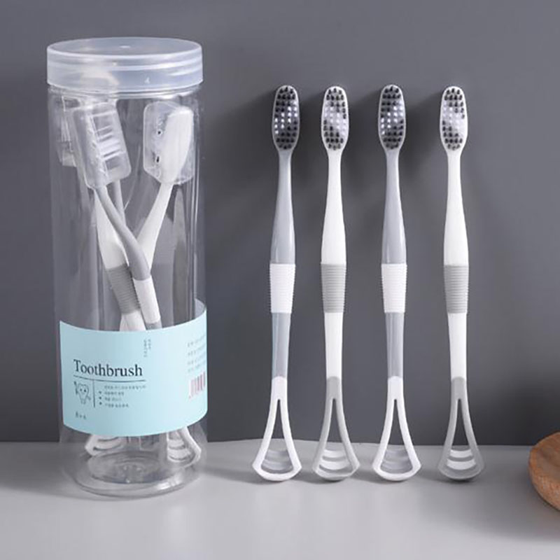 8pcs Adults Toothbrush Tongue Scraper Tongue Clean... – Vicedeal