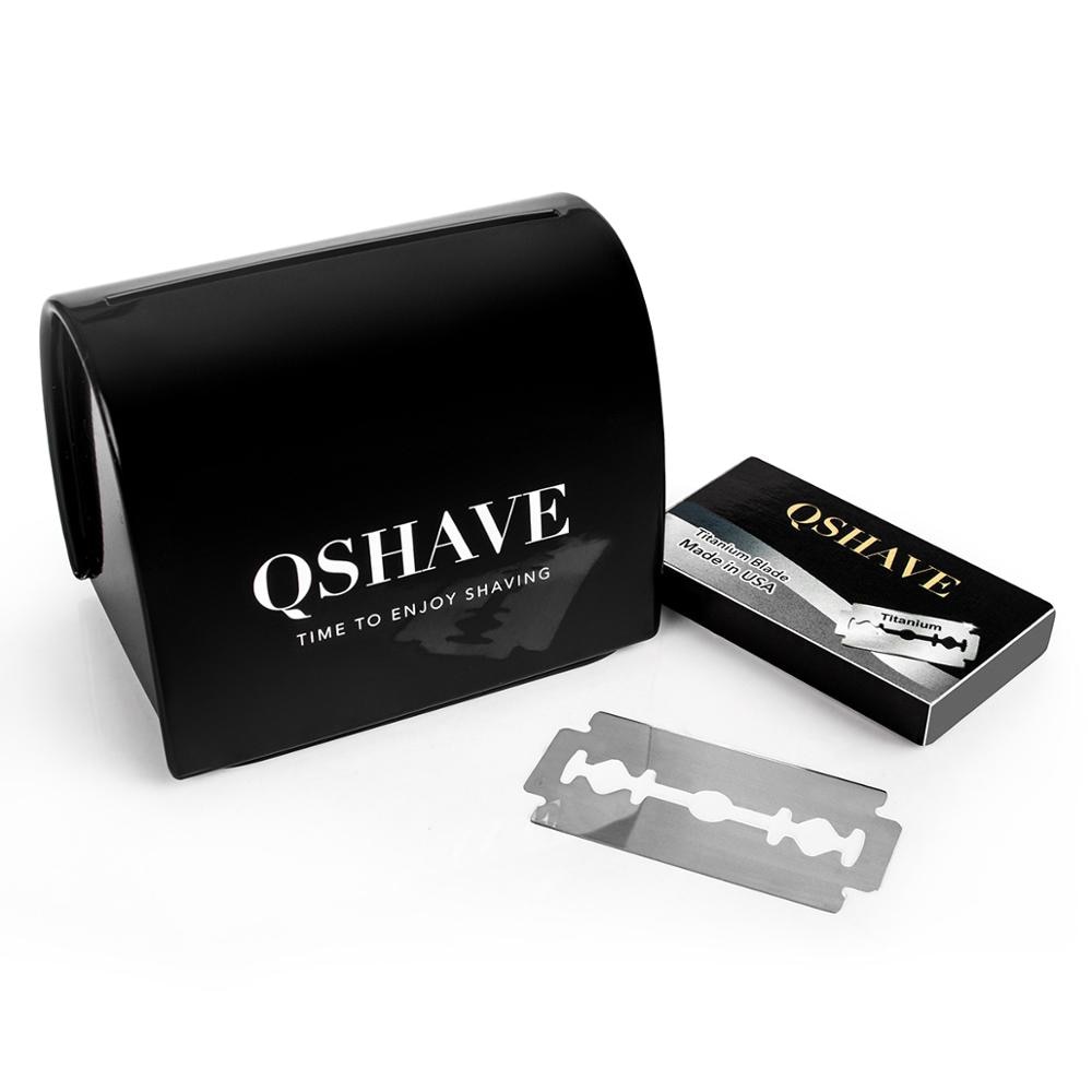 QSHAVE Blade Disposal Case Safe Storage Bank for U... – Grandado