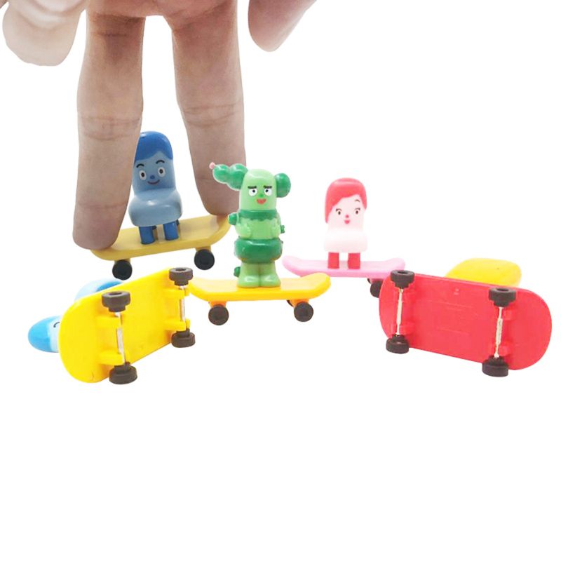 10pcs Cartoon Fingerboard Skateboard Children Deck... – Grandado