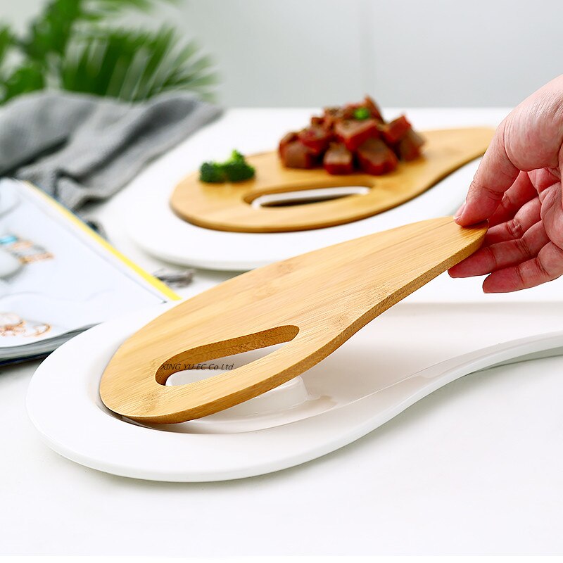 Ceramic Meal Plate Steak Plate Irregular Pizza Pla... – Vicedeal