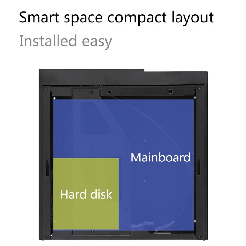 Jx01 secc mini itx htpc behuizing game computer be... – Vicedeal