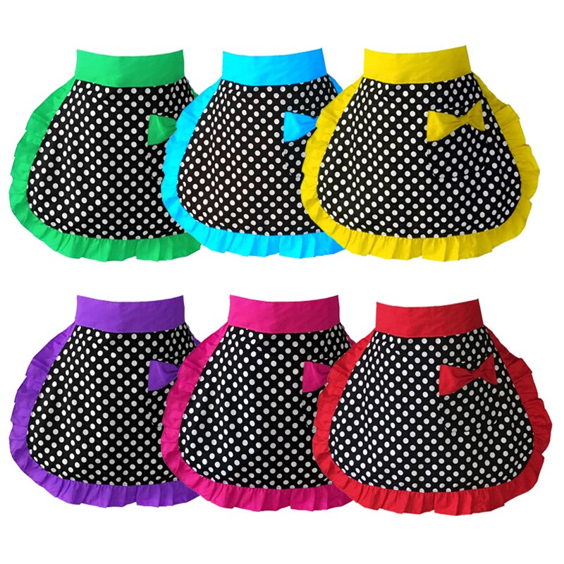 Leuke Schort Retro Lacy Vintage Schorten Met Zakke... – Vicedeal