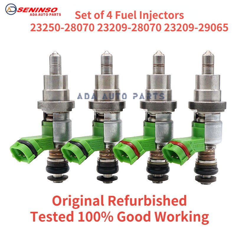 4PCS 23250-28070 23209-29065 d'injecteur de ca... – Grandado