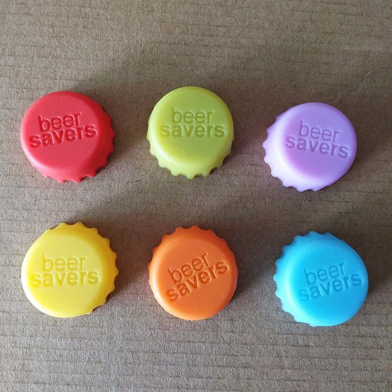 6pcs/set Silicone Beer Bottle Cap Reuse Practical ... – Vicedeal