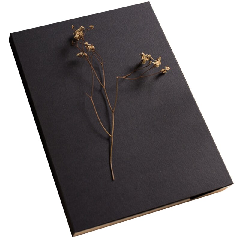 Zwarte Kaart Schetsboek Art Marker Schetsboek Gebr... – Vicedeal