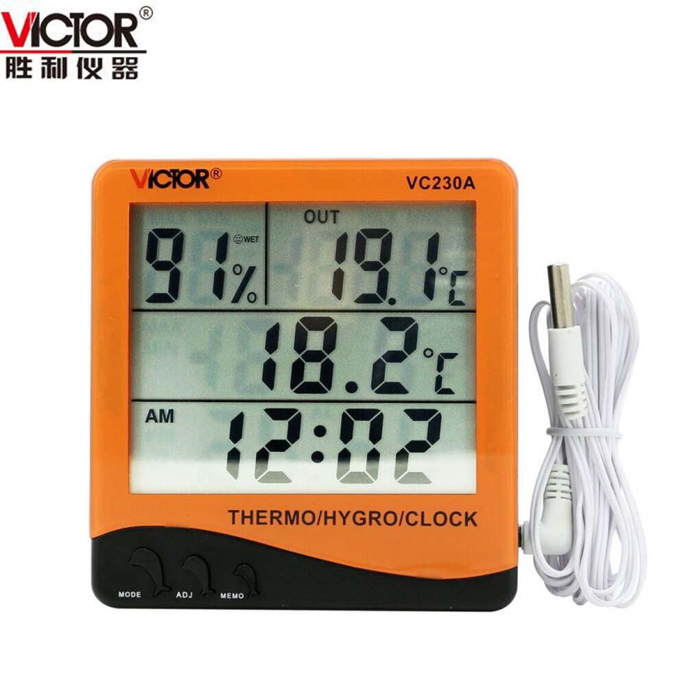 Victor VC230A big screen clock,12/24 hours system,... – Vicedeal