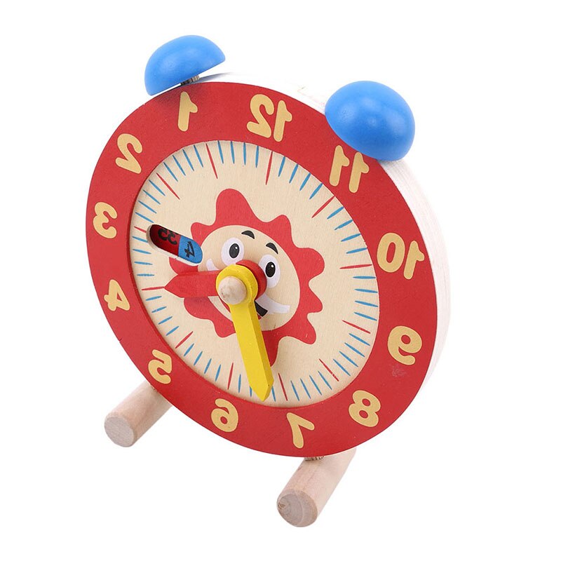 Manual Wood Alarm Clock Toy Education Wood Subtrac... – Vicedeal