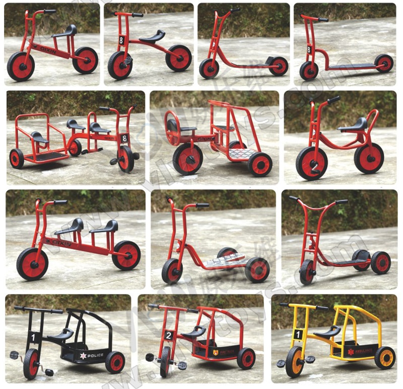 School fiets, kinderen drie wiel scooter, kids sta... – Vicedeal