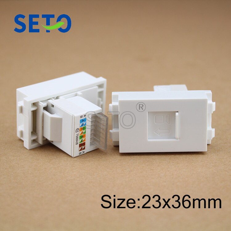 Seto 128 type rj45 cat 5e netwerkmodule rj45 net... – Vicedeal
