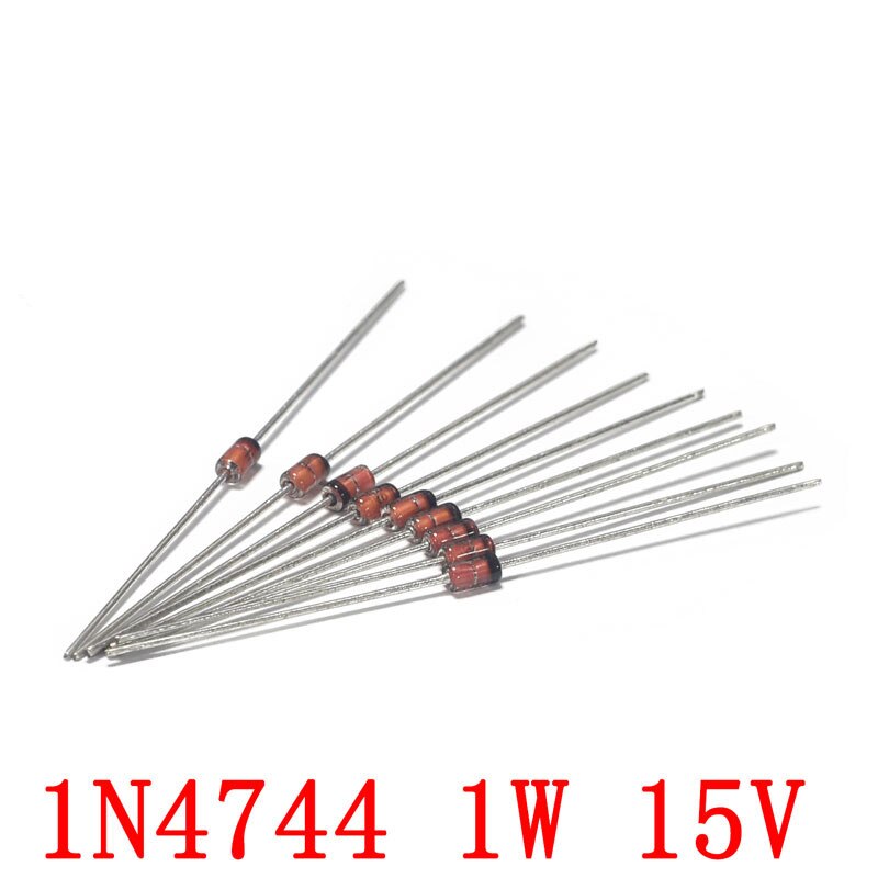 100PCS 1W 15V 1N4744A 1N4744 DO-41 Zener diode – Vicedeal