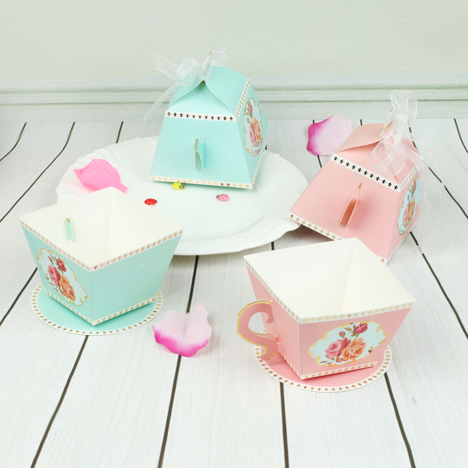 10Pcs Candy Boxes Tea Party Favors Wedding For Gue... – Vicedeal