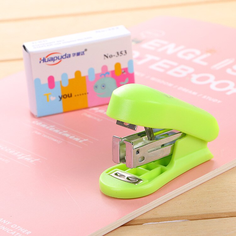 Mini Stapler Set Cute Portable Binding Binder Book... – Grandado
