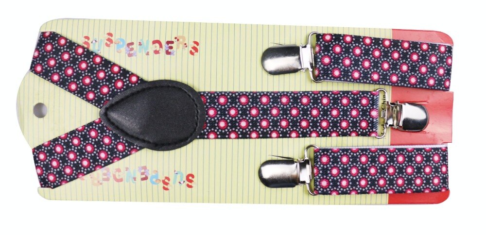 Winfox Mode Verstelbare Rode Stip Bretels Bretels ... – Grandado