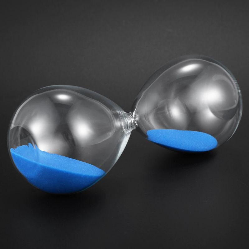 Large Blue Sand Glass Sandglass Hourglass Timer Cl... – Vicedeal