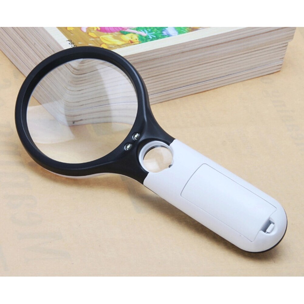 3 LED 45X Magnifying Glass with Light Handheld Rea... – Grandado