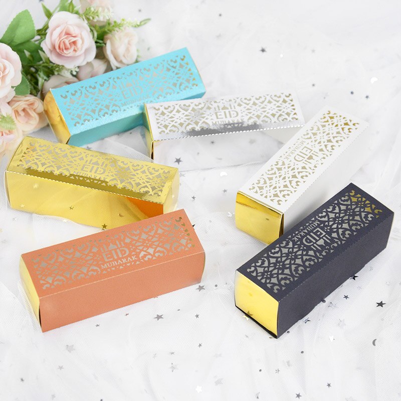 10pcs/lot Ramadan Decoration Candy Boxes Eid Mubar... – Grandado