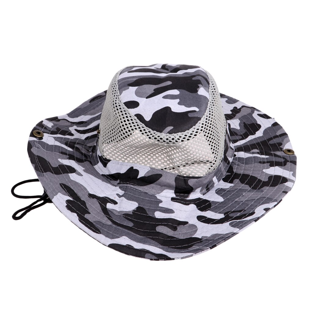 Summer Mesh Bucket Safari String Hap Men Women Fis... – Vicedeal