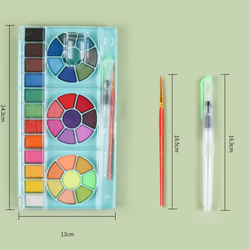 Pure Color 24 Colors Beginners Children's Hand... – Grandado