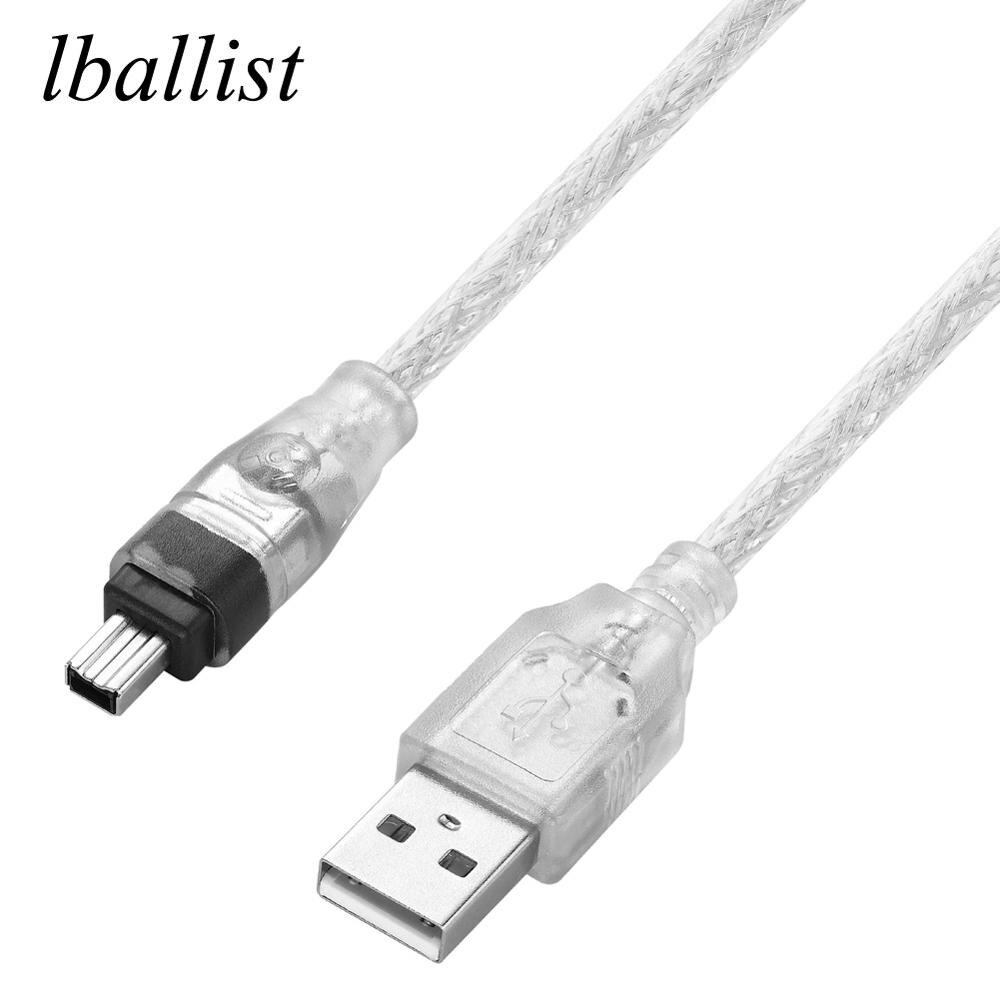 lballist 1.5m 5ft USB2.0 Male to IEEE1394 Male 4Pi... – Grandado